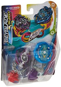 beyblade burst rise hypersphere dual pack cosmic kraken k5 and gargoyle g5 -- 2 right-spin battling top toys, ages 8 and up