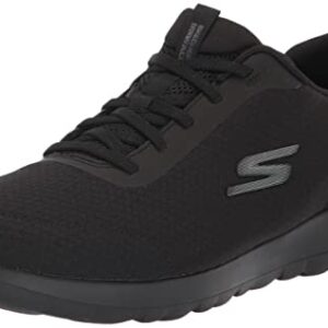 Skechers Women's Go Walk Joy-Ecstatic Sneaker, Black, 7.5