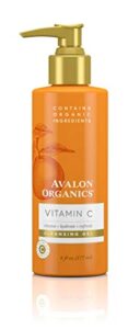 avalon organics cleansing gel with vitamin c, 6 oz