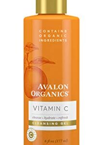 Avalon Organics Cleansing Gel with Vitamin C, 6 Oz