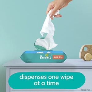 Pampers Baby Wipes Multi-Use Clean Breeze 1X Pop-Top Pack 56 Count