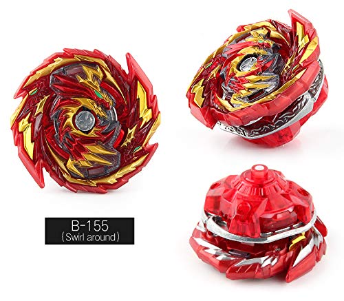 Burst Battle Evolution Attack Gyro Set with Two 4D Launcher Grip Starter and Stadium(4 in 1)