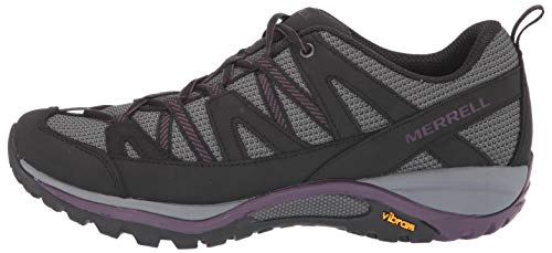 Merrell womens Siren Sport 3 Hiking Shoe, Black/Blackberry, 9 US