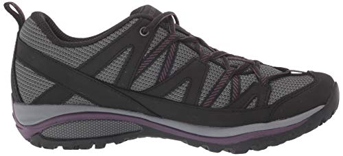 Merrell womens Siren Sport 3 Hiking Shoe, Black/Blackberry, 9 US