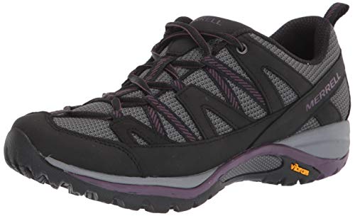 Merrell womens Siren Sport 3 Hiking Shoe, Black/Blackberry, 8.5 US