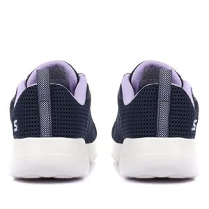 Skechers Women's Go Walk Joy-15641 Sneaker Navy/Lavender 8