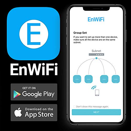 EnGenius Technologies ENH500v3 Wi-Fi 5 Wave 2 Outdoor AC867 5GHz Plug-n-Play Wireless Bridge, PTP/PTMP, IP55, 27dBm, 16 dBi High-Gain Antenna, Long Range up to 5 Miles, Gigabit Port [1-Pack]