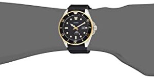 Casio Men's Diver Inspired Stainless Steel Quartz Watch with Resin Strap, Gold, 25.6 (Model: MDV106G-1AV)