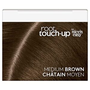 Clairol Root Touch-Up Semi-Permanent Hair Color Blending Gel, 5 Medium Brown, Pack of 1