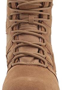 Merrell Men's Moab 2 8" Defense Zip Composite Toe Military and Tactical Boot, Coyote, 11.5 Wide