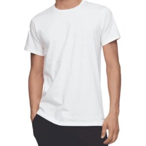 Calvin Klein Men's Cotton Classics 3-Pack Undershirts, 3 WHITE - CREWNECK, M