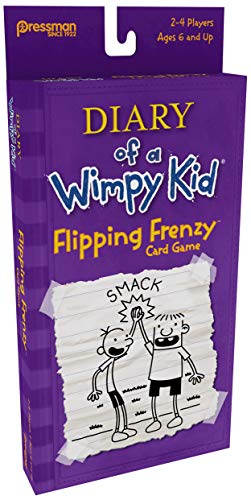 Pressman Diary of a Wimpy Kid Card Game - Flipping Frenzy, Multi Color