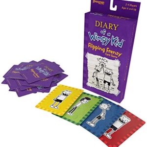 Pressman Diary of a Wimpy Kid Card Game - Flipping Frenzy, Multi Color