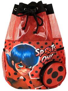 miraculous ladybug kids swim bag