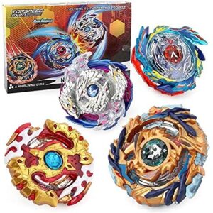 Bey Battle Gyro Burst Battle Evolution Metal Fusion Attack Set with 4D Launcher Grip Set