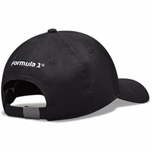 Formula 1 Tech Collection F1 Large Logo Baseball unisex-adult Hat Black/White/Red (Black)