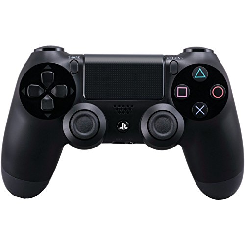 Sony PlayStation 4 Dualshock 4 Wireless Controller, Black (New) (Renewed)