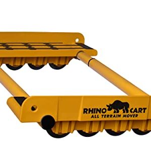 Rhino Cart All Terrain Mover - All Terrain Moving Dolly for Heavy Appliance, Furniture, and Building Material Handling