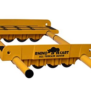 Rhino Cart All Terrain Mover - All Terrain Moving Dolly for Heavy Appliance, Furniture, and Building Material Handling