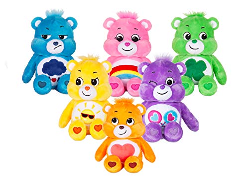 Care Bears Cheer Bear Bean Plush, 9 inches