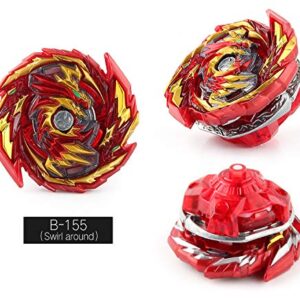 Bey Burst Battle Evolution 4 in 1 Metal Fusion Attack Set with 4D Launcher Grip Tops Set