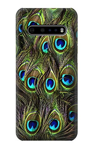 R1965 Peacock Feather Case Cover for LG V60 ThinQ 5G