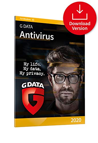 G DATA Antivirus 2020 | 5 PCs - 1 Year | Anti-virus Protection Software for Windows 10, 8, 7 | Download Code