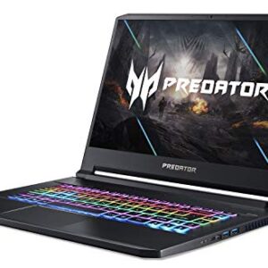 Acer Predator Triton 500 PT515-52-77P9 Gaming Laptop, Intel Core i7-10750H, NVIDIA GeForce RTX 2080 Super, 15.6" FHD NVIDIA G-SYNC Display, 300Hz, 32GB Dual-Channel DDR4, 1TB NVMe SSD, RGB Backlit KB