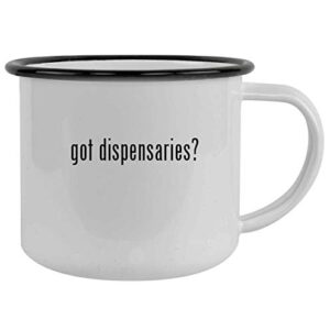 Molandra Products got dispensaries? - 12oz Camping Mug Stainless Steel, Black