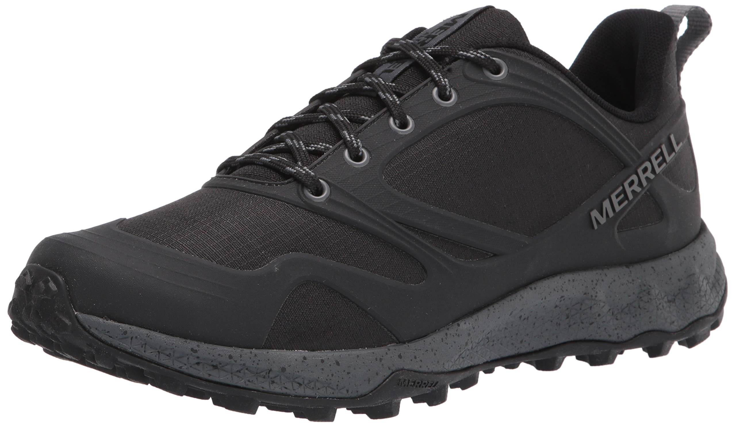 Merrell Men's Altalight Hiking Shoe, Black/Rock - 12 Medium