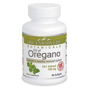 tibet mountain botanicals oil of oregano (90 softgels)