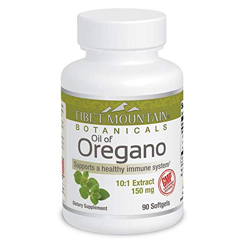 Tibet Mountain Botanicals Oil of Oregano (90 softgels)