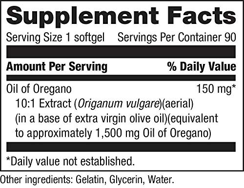 Tibet Mountain Botanicals Oil of Oregano (90 softgels)