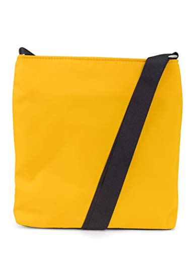 Nautica womens Diver Nylon Small Crossbody Bag Purse With Adjustable Shoulder Strap Cross Body, Sunny (Yellow), One Size US