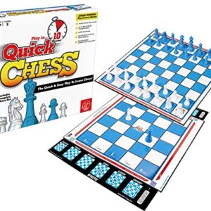 ROO GAMES Quick Chess - Learn Chess with 8 Simple Activities - For Ages 6+ - Chess Set for Kids