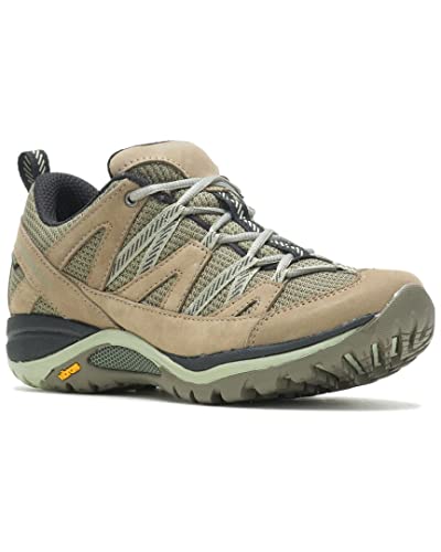 Merrell womens Siren Sport 3 Waterproof Hiking Shoe, Brindle/Tea, 9.5 US