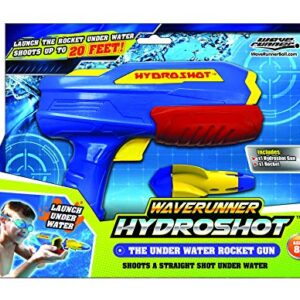 Wave Runner HydroShot Underwater Rocket Launcher- The Best Water Gun for Kids | Shoots A Straight Shot Under Water for Up to 20 Feet! (Single)