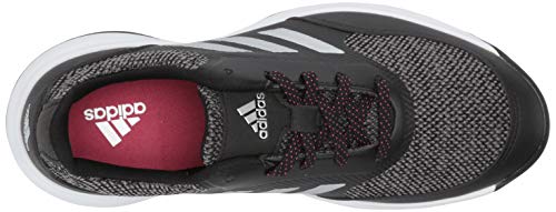 adidas womens W Tech Response 2.0 Golf Shoe, Black/Silver/Grey, 8.5 US