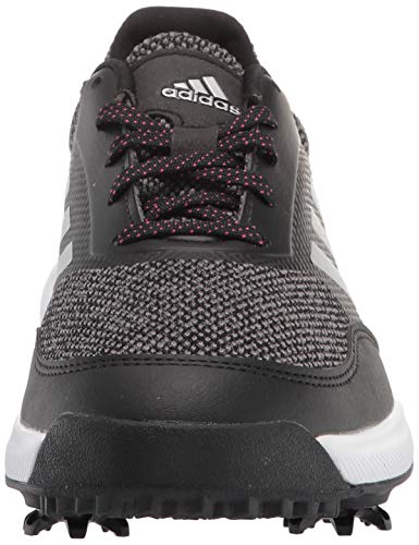 adidas womens W Tech Response 2.0 Golf Shoe, Black/Silver/Grey, 8.5 US