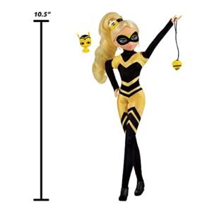 Miraculous Ladybug Queen Bee 10.5" Fashion Doll with Accessories and Pollen Kwami by Playmates Toys