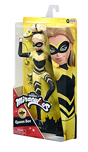 Miraculous Ladybug Queen Bee 10.5" Fashion Doll with Accessories and Pollen Kwami by Playmates Toys