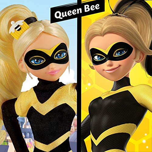 Miraculous Ladybug Queen Bee 10.5" Fashion Doll with Accessories and Pollen Kwami by Playmates Toys