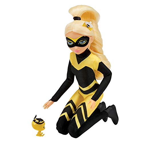 Miraculous Ladybug Queen Bee 10.5" Fashion Doll with Accessories and Pollen Kwami by Playmates Toys