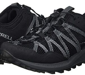 Merrell mens Wildwood Aerosport Water Shoe, Black, 11 US