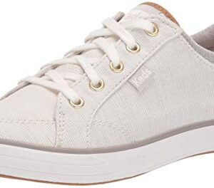 Keds Women's Center II Sneaker, Gray Stripe, 7.5 Medium