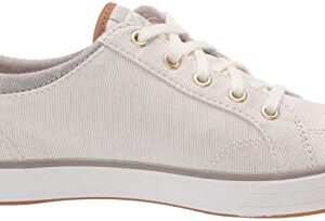 Keds Women's Center II Sneaker, Gray Stripe, 7.5 Medium