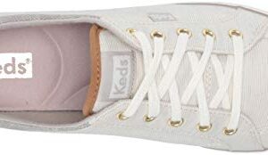 Keds Women's Center II Sneaker, Gray Stripe, 7.5 Medium