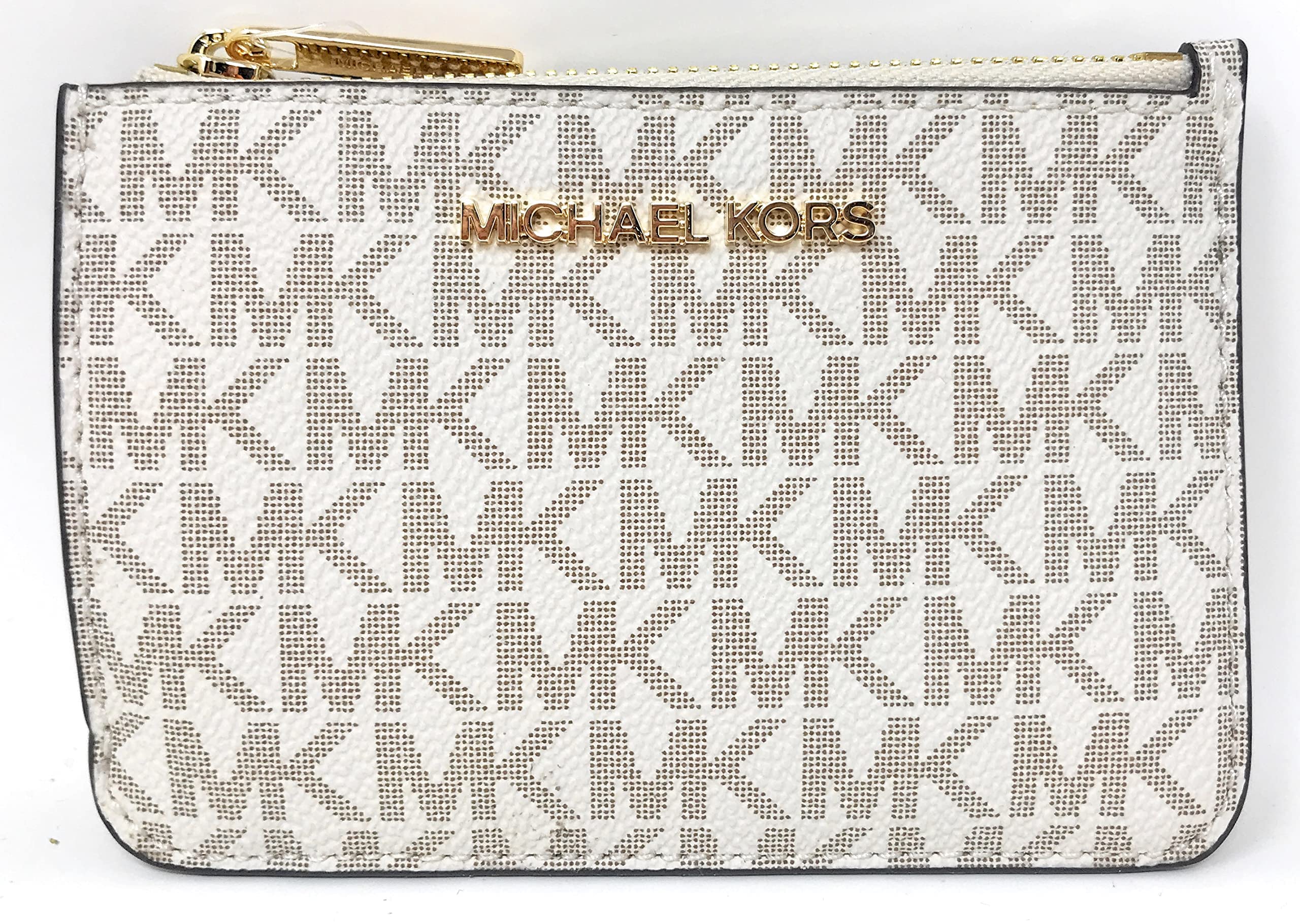 Michael Kors Women's Slim Wallet, Vanilla, One Size