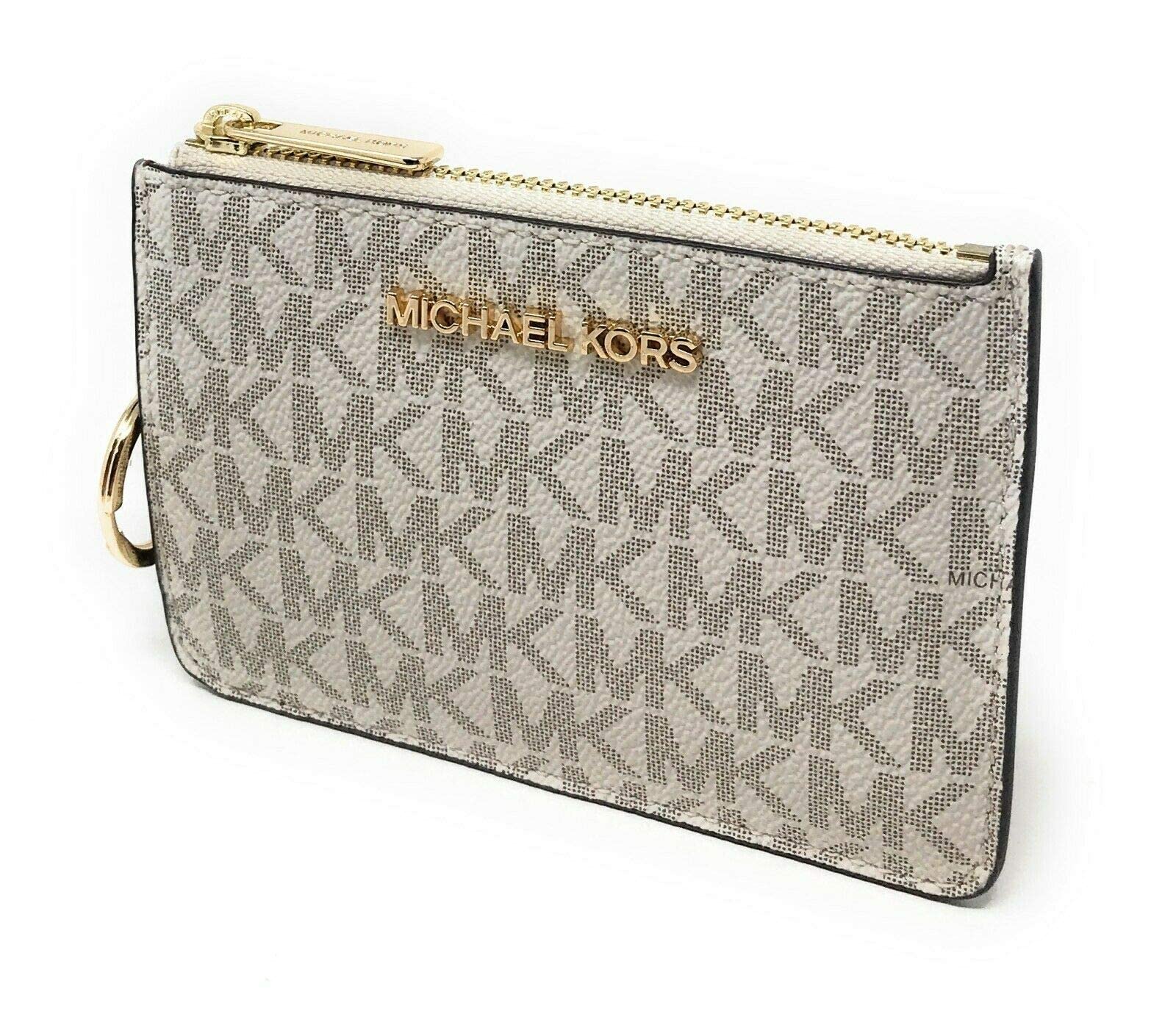 Michael Kors Women's Slim Wallet, Vanilla, One Size