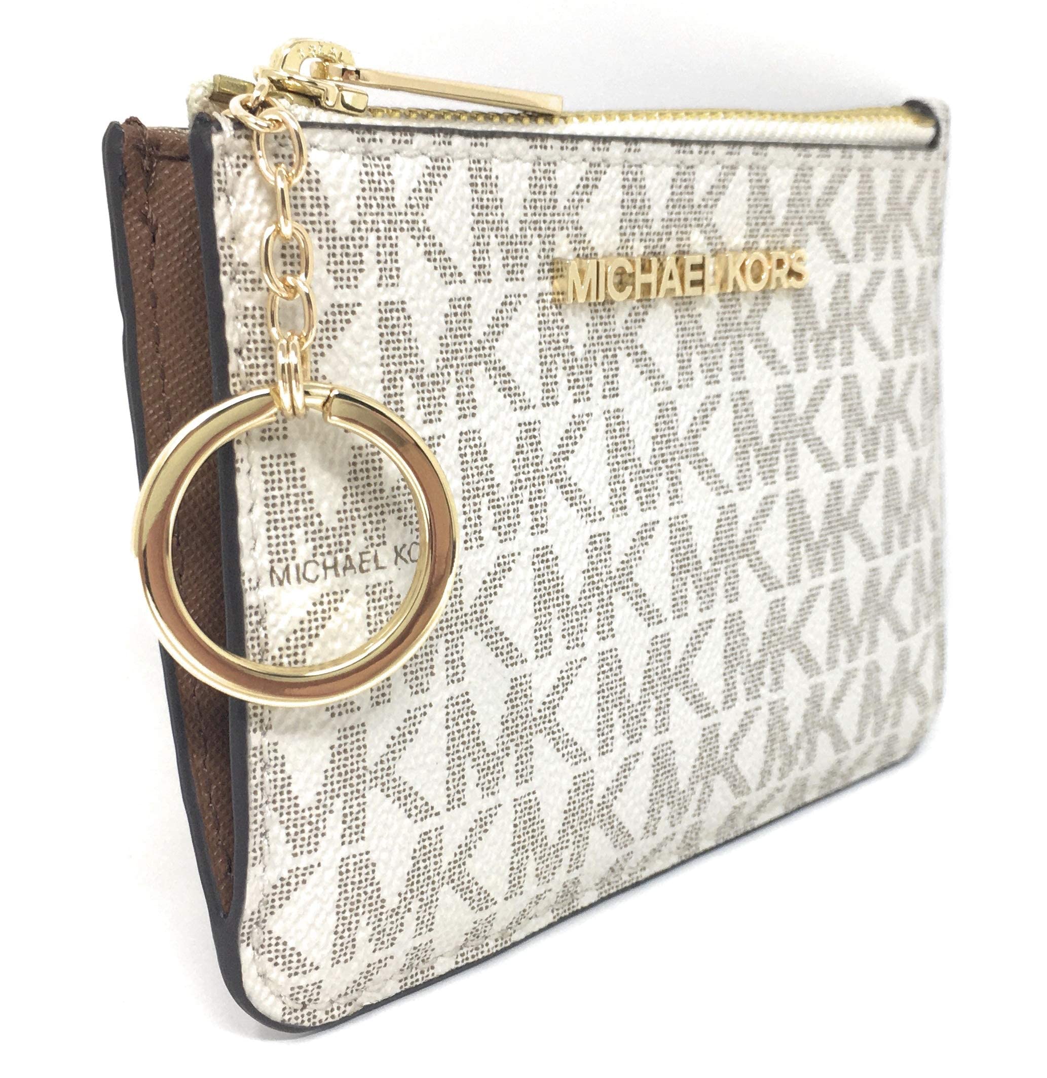 Michael Kors Women's Slim Wallet, Vanilla, One Size